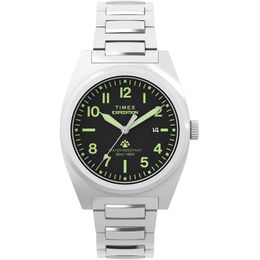Timex Expedition North Capstone Silber Herren Armbanduhr TW2Y18300