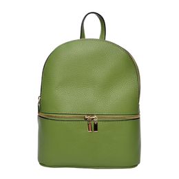 Isabella Rhea Gr&uuml;n Rindsledertasche