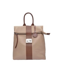 Luisa Vannini Zweifarbig Rindsledertasche