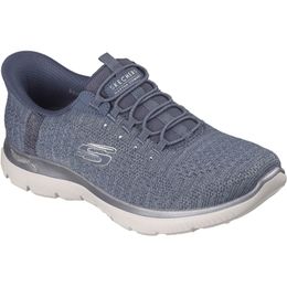 Skechers Arch Fit Summits - Soft Shimmer Textile Damen Schiefer Sneakers