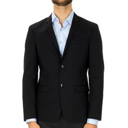 Calvin Klein M&auml;nner Blazer Slim Fit Schwarz