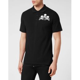 Philipp Plein Poloshirt Skull