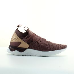 asics Gel-Lyte gegen Sanze Knit Womens Burgund-Trainer