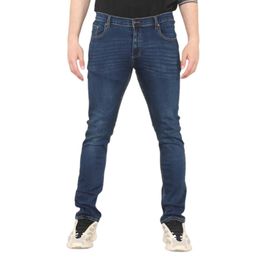 MYT Herren Skinny Fit Jeans Stretch Denim in Dunkelblau