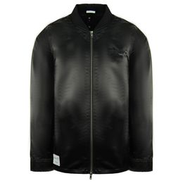 Mitchell & Ness Mitchell & Ness Plain Mens Black Jacket