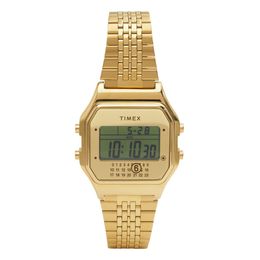 Timex T80 Mm6 Maison Margiela Gold Unisex Armbanduhr TWG067500