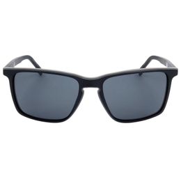 HUGO BOSS - Rechteckig-Sonnenbrille f&uuml;r Herren (Schwarz)