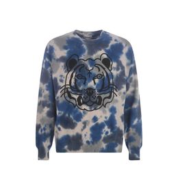 Kenzo Graues Baumwoll-Sweatshirt