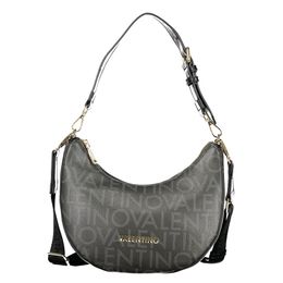 Mario Valentino Schwarze Polyurethan Damenhandtasche