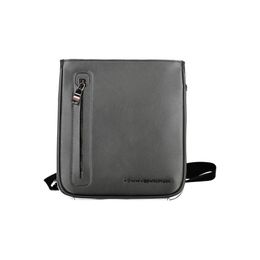 Tommy Hilfiger Schwarze Polyurethan Herren Schultertasche