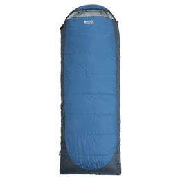 Mountain Warehouse - Schlafsack, Quadratisch, Zwischensaison (Dunkelblau)