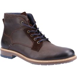 Hush Puppies Joel Leder Herrenstiefel Braun