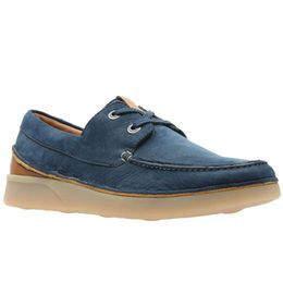 Clarks Oakland Sun Mens Navy Schuhe