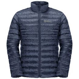 Pack&Go Down Jacket von Jack Wolfskin in der farbe Blau und in gr&ouml;&szlig;e L.