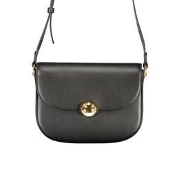 Furla Nero Leder Damen Umh&auml;ngetasche