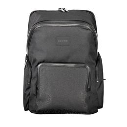 Calvin Klein Schwarzer Polyester Herren Rucksack