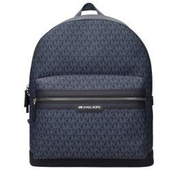 Michael Kors Blaue Stoff-Rucksack