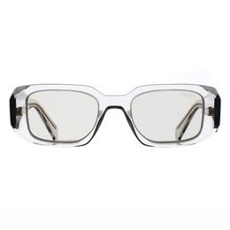 Prada PR17WS 12R30B transparent grau hellgrau Sonnenbrille