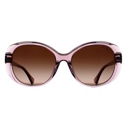 Ralph by Ralph Lauren RA5335U 611813 gl&auml;nzend transparent violett Verlauf braun Sonnenbrille