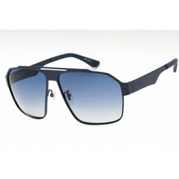 Police Blau Metall-Sonnenbrille