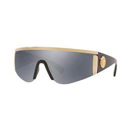 Versace schwarze Acetat-Sonnenbrille