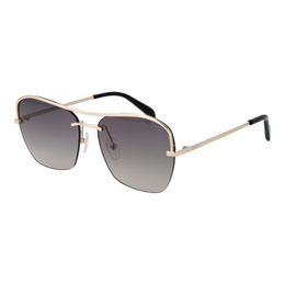 Emilio Pucci Goldmetall-Sonnenbrille