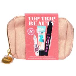 Benefit Top Trip Beauty Set 22ml Primer + 8,5g Mascara + In Farbe 3 + Tasche Gimme Brow