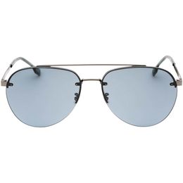 HUGO BOSS Grey Lens Dark Ruthenium Grey Sonnenbrille