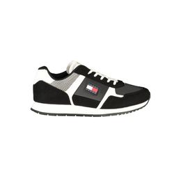 Tommy Hilfiger Schwarzer Polyurethan Herren Sneaker