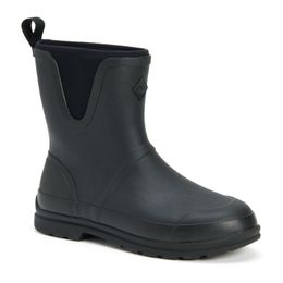 Muck Boots Originals Pull On Mid Rubber Schwarz Wellington Stiefel