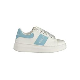 Gaelle Paris Bianco Polyurethan Damen Sneaker