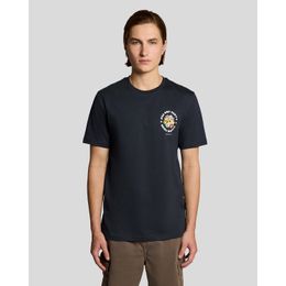 Lyle & Scott Z271 Lyle & Scott Nature T-Shirt in Dunkelblau
