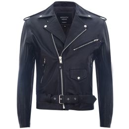Brando Biker Rock Motorradjacke aus Leder