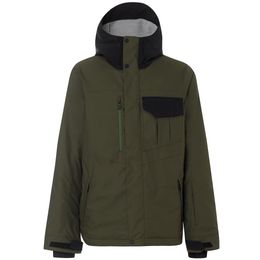 Oakley Division Evo Insula 2L 10k Zip Up Khaki Herrenjacke 412786 86V