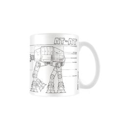 Star Wars - Kaffeebecher, &acute;AT-AT&acute; (Wei&szlig;/Schwarz)