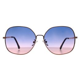 Guess Schmetterling Womens Rose Gold Blau Gradient GF0385