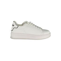 Gaelle Paris Bianco Poliuretano Herren Sneaker