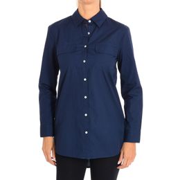 United Colors Of Benetton Lang&auml;rmeliges Hemd mit Reverskragen f&uuml;r Damen 5WR85Q8L4