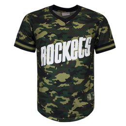 Mitchell & Ness Mitchell & Ness NBA Houston Rockets Herren Camo Mesh T-Shirt