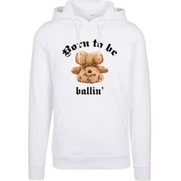 Born To Be Hoodie von Ballin Est. 2013 in der farbe Weiss und in gr&ouml;&szlig;e XL.