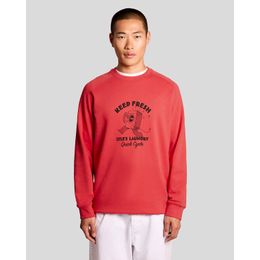 Lyle & Scott Brustdruck Grafik Sweatshirt