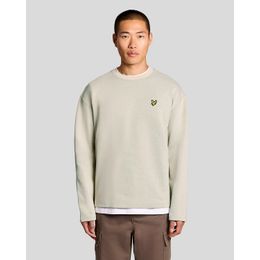 Lyle & Scott Hochwertiges Jacquard Rundhals Sweatshirt