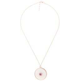 Orphelia Damen-Kette aus 925er Sterlingsilber mit Anh&auml;nger - Ros&eacute; ZH-7293/1