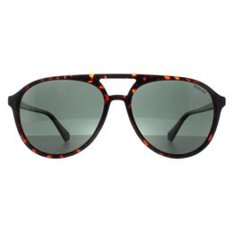 Polaroid Aviator Unisex Havanna Gr&uuml;n Polarisiert PLD 4162/S