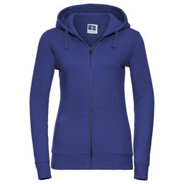 Russel Athletic Russell - "Authentic" Hoodie mit durchgehendem Rei&szlig;verschluss f&uuml;r Damen (Kr&auml;ftiges K&ouml;nigsblau)