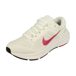 Nike Damen Air Zoom Structure 24 Wei&szlig; Turnschuhe