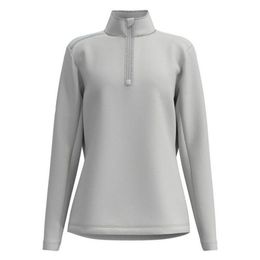 Forelson - "Broadway" Base Layer Oberteil mit kurzem Rei&szlig;verschluss f&uuml;r Damen - Emblem (Grau)
