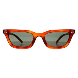 Gucci Cat Eye Damen gl&auml;nzend dunkel Havanna Braun GG1944S