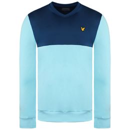 Lyle & Scott Lyle & Scott Golf Mens Blue Pullover