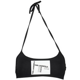 K by KARL LAGERFELD Schwimmtop mit Logo-Detail